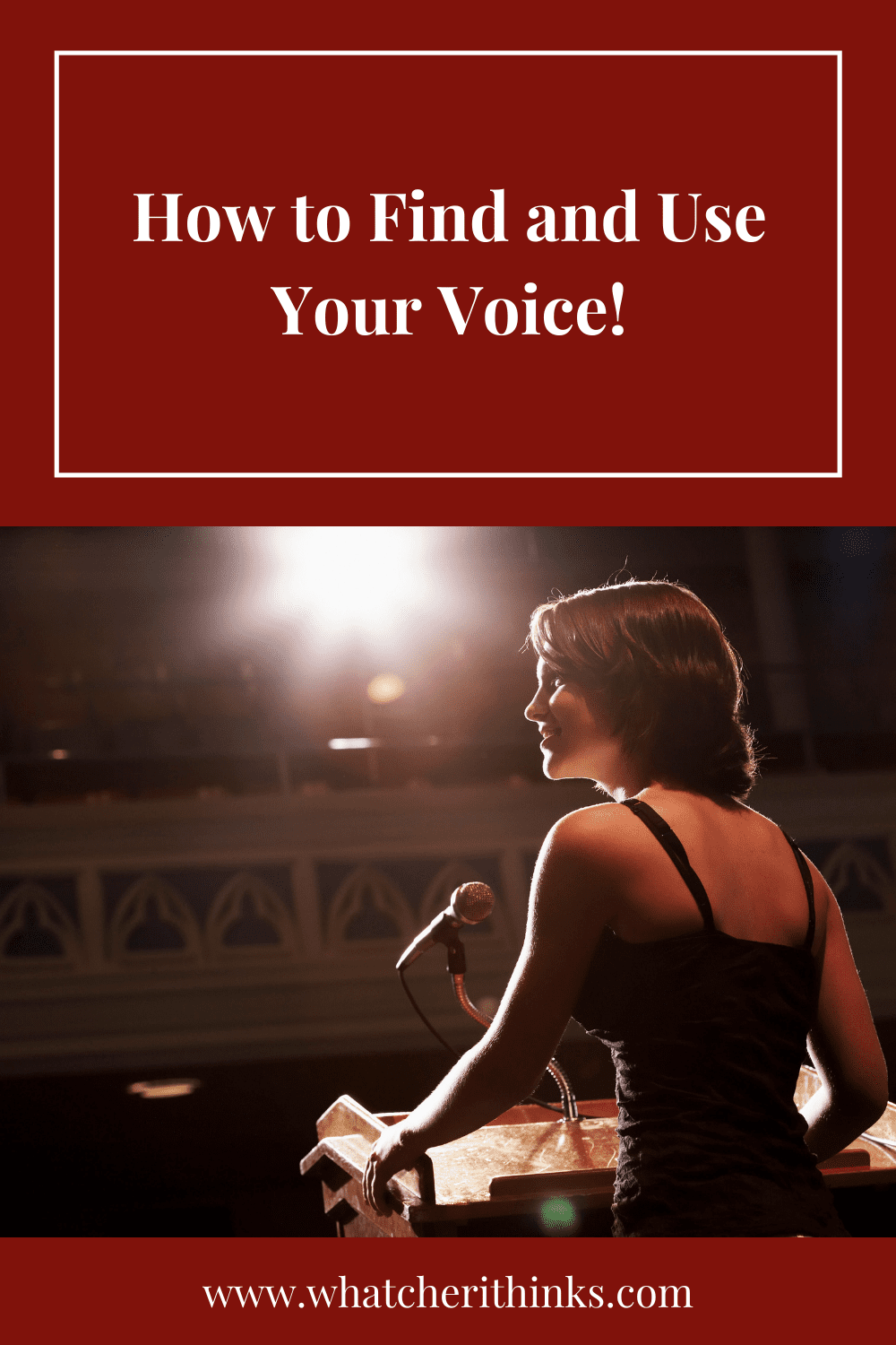 The Art of Finding and Using Your Voice