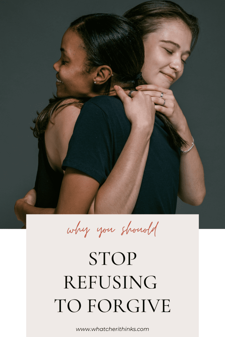 Reasons It is a Bad Idea to Refuse to Forgive
