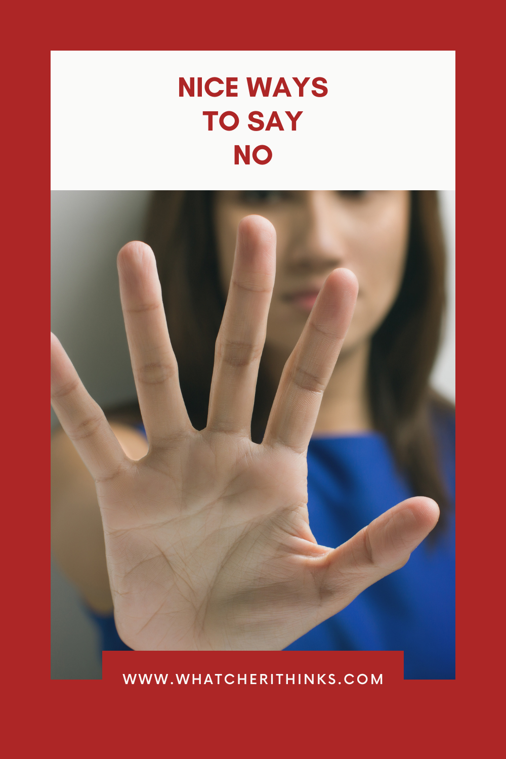 Nice Ways to Say No